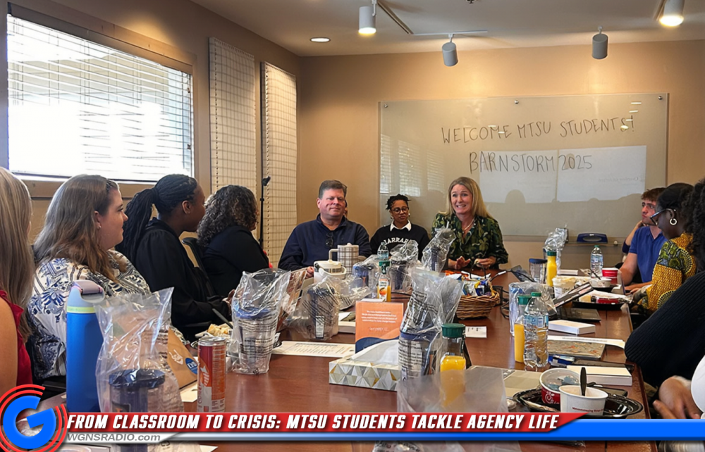 From Classroom to Crisis: MTSU Students Tackle Agency Life - WGNS Radio