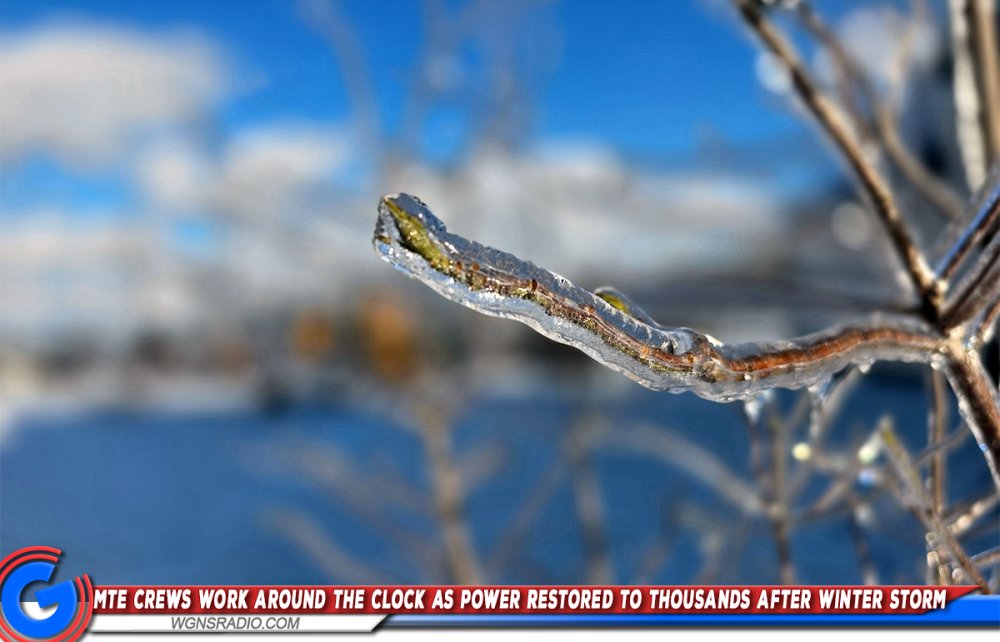 MTE Crews Work Around the Clock as Power Restored to Thousands After ...