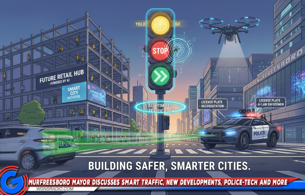 Mayor Discusses Smart Traffic Signals, New Developments, Police -Tech ...