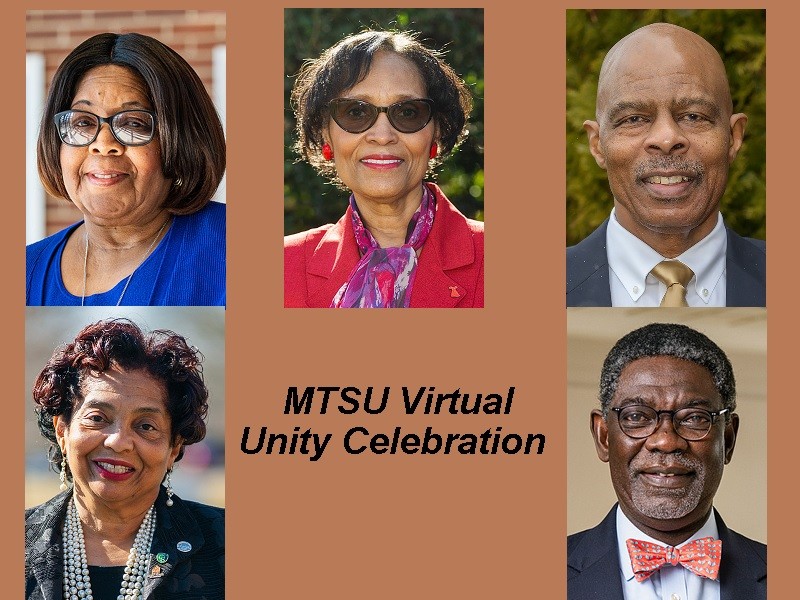 MTSU Black History VIRTUAL "Unity Meeting" 6PM Thursday - WGNS Radio