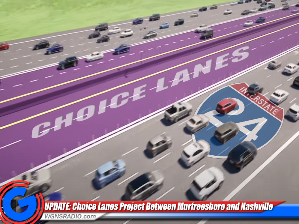I‑24 Choice Lanes Clear Federal Review - WGNS Radio