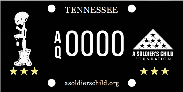 A Soldier's Child: Specialty License Plate - WGNS Radio